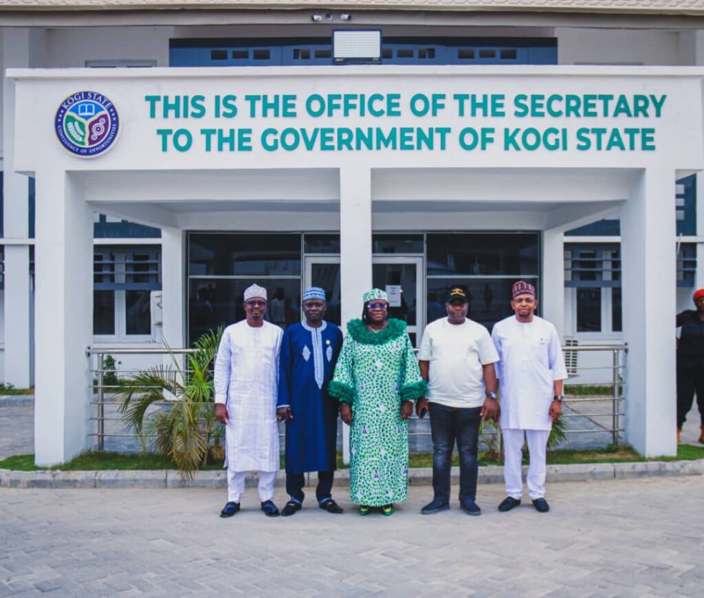 PHOTO NEWS – Courtesy Visit to Kogi State SSG – NEWMAP-EIB